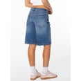 Celebrity Pink Women's and Women's Plus Relaxed Denim Jorts, Sizes XS ...
