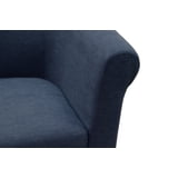 Newport Club Chair - Navy - Walmart.com