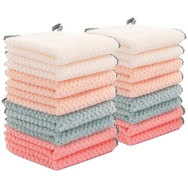 6 Pack Microfiber Rag Bulk Multi-Functional for House Furniture ...