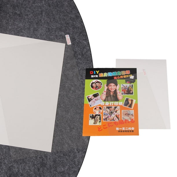 Printable Temporary Papers for Tattpp 10 Pcs DIY Image Transfer Sheets ...