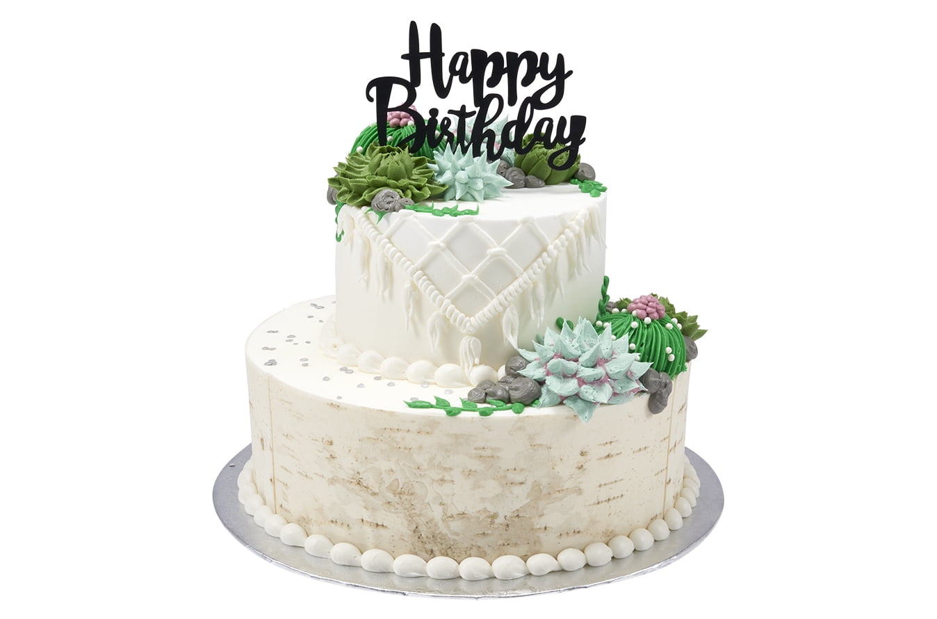 Bohemian Chic 2 Tier Cake - Walmart.com