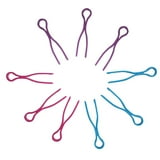 60 Pieces Colorful Bobbin Thread Holders Thread Clips Sewing Machine ...