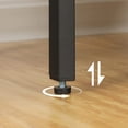 End Table, Simple Rustic Side Table with Storage Shelf, Narrow ...