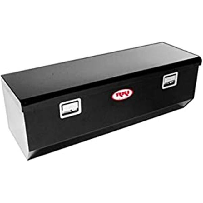 RKI RKIM54U-1NMAB Black Full Size Single Lid Aluminum Chest Box with ...