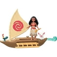 Disney Moana Adventure Playset - Doll, 2 Friends & Floating Boat ...