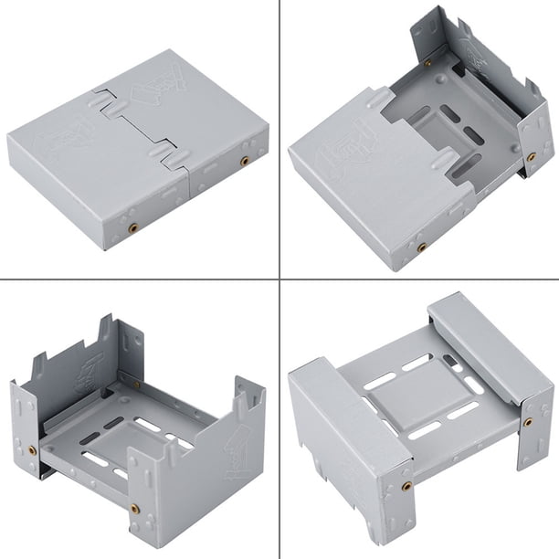 Alcohol Stove, 95 X 75mm 7kg Load Bearing Solid Fuel Wax Block Folding ...