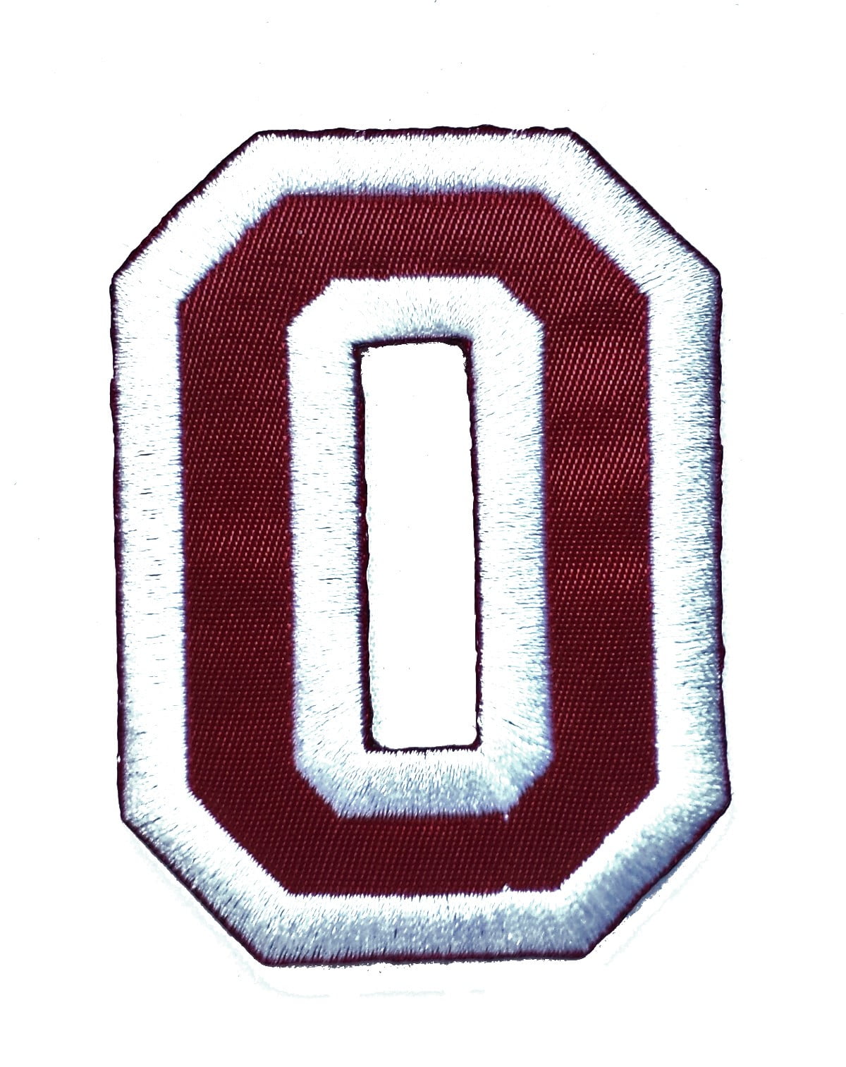 Initials A to Z and Numbers College Varsity Letterman Embroidered Iron ...