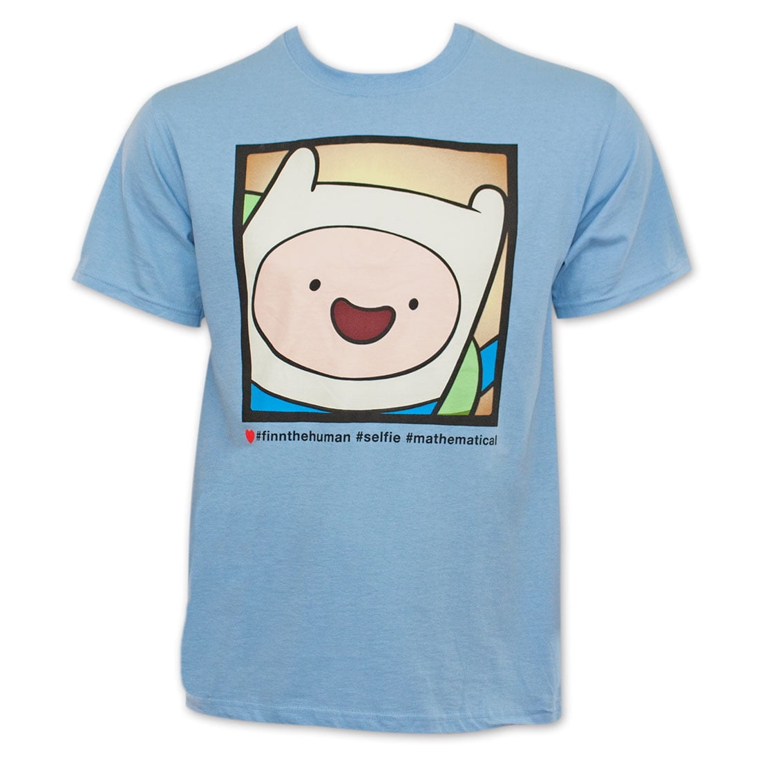 adventure time - happy finnking photo t-shirt - Walmart.com