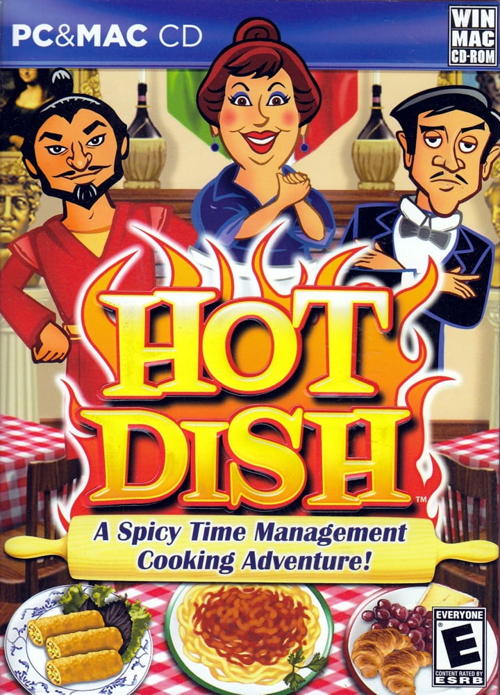 HOT DISH PC & MAC CDRom Software Game - A Spicy Time Management Cooking ...