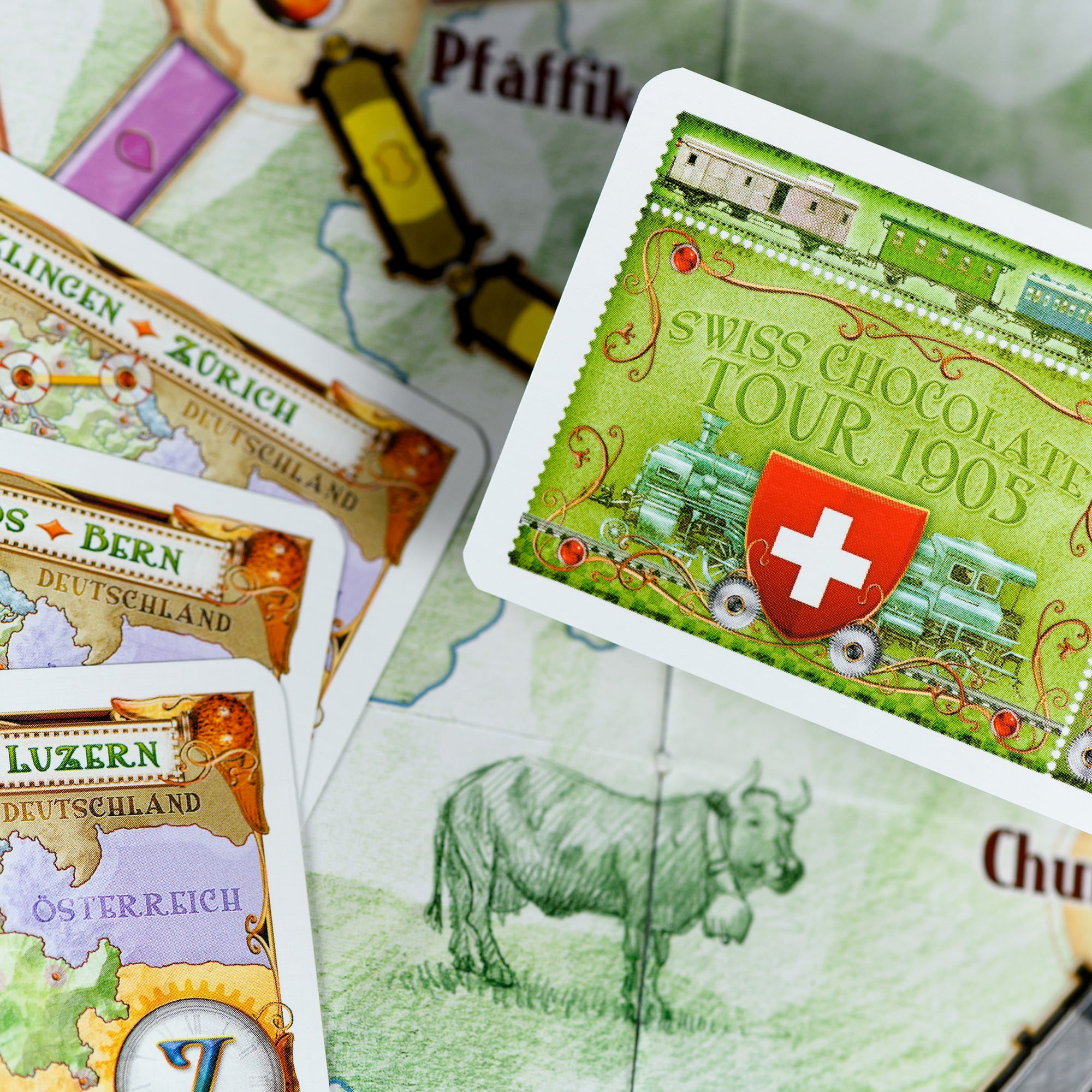 Buy Ticket to Ride: India and Switzerland Map Expansion Game for Ages 8 ...