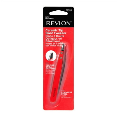 2 Pack - Revlon Ultimate Slant Tip Tweezer - Each Packaging may vary ...