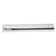 Uxcell 2pack Stainless Steel Ruler, 6" Metal Rulers 0.75" Wide Inch and ...