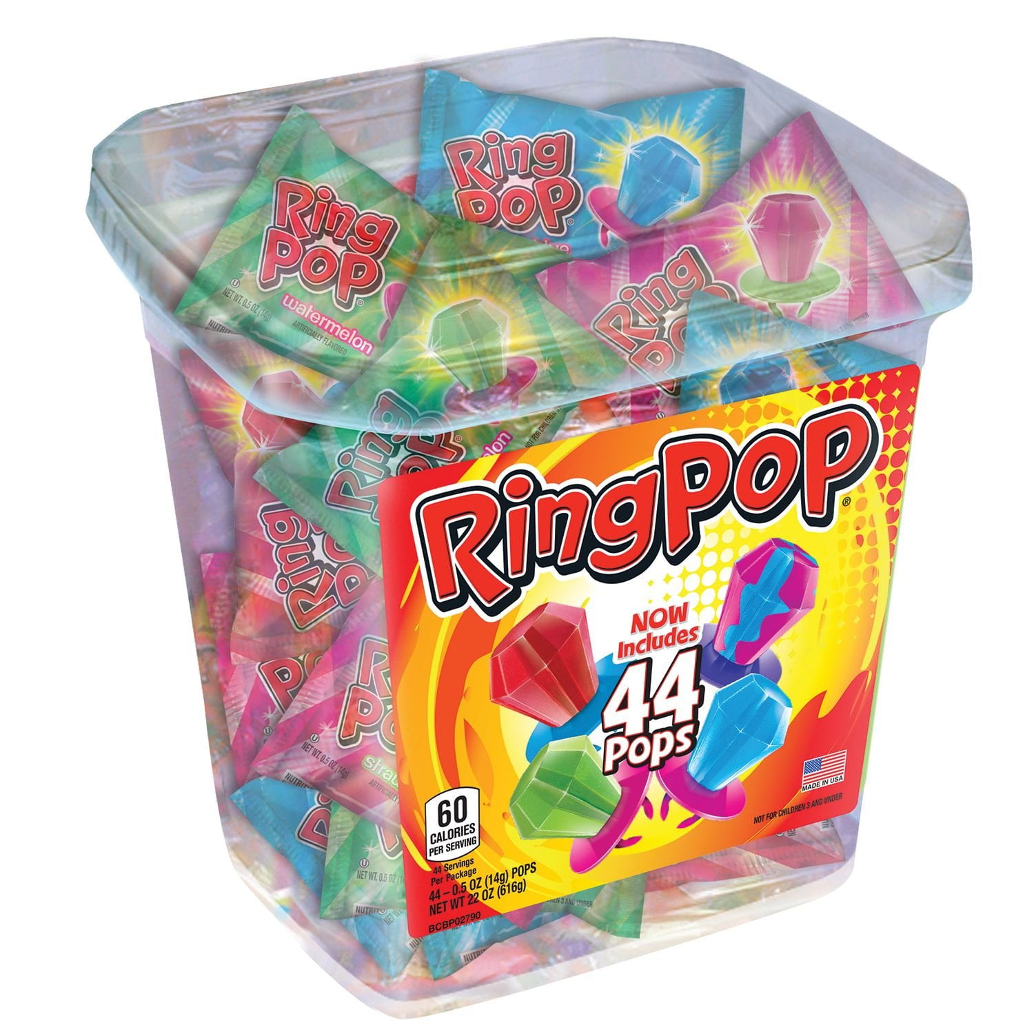 Click here for Ring Pop Assorted Jar (44 Ct.) prices