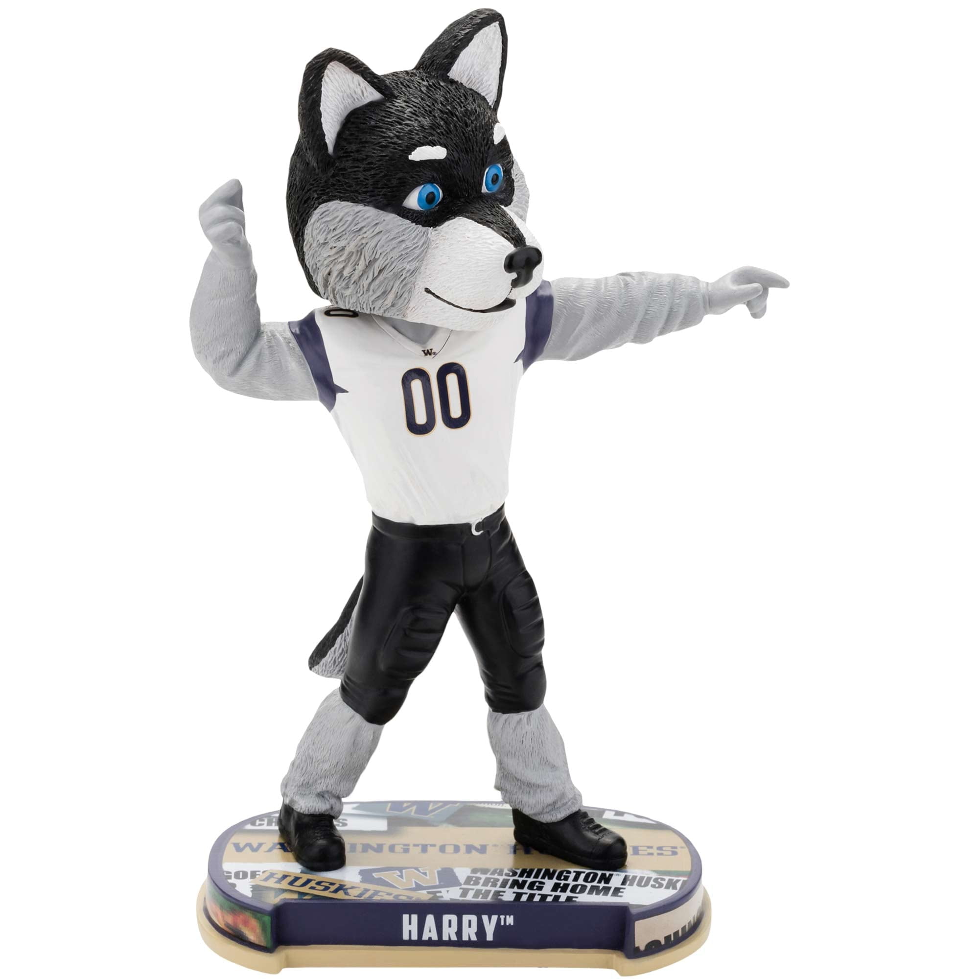 Washington Huskies Mascot Headline Bobblehead - Walmart.com