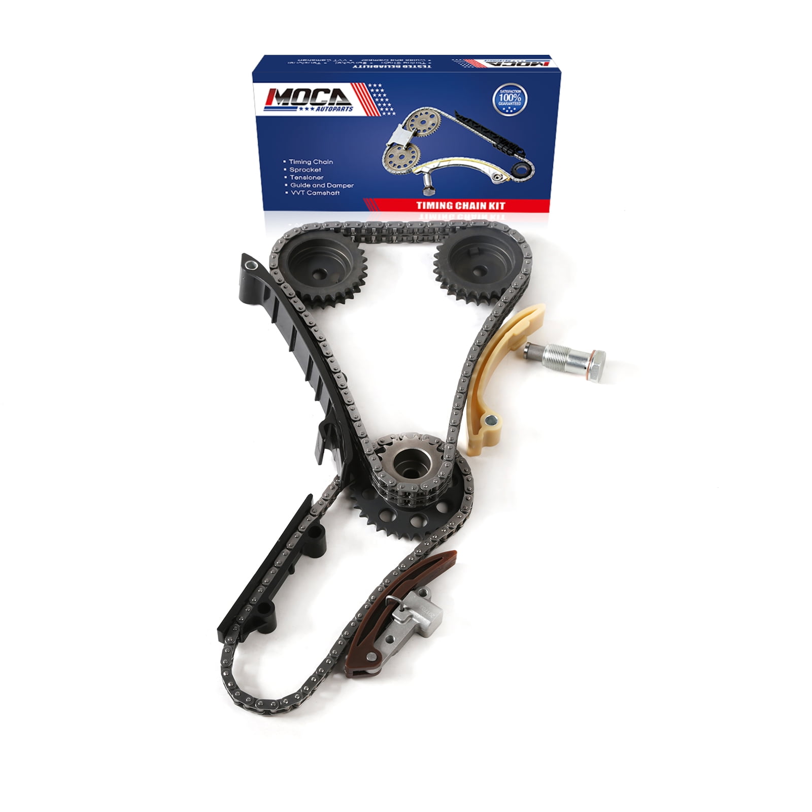 MOCA AUTOPARTS Timing Chain Kit Fit for 10/96- 97 Volkswagen Eurovan 2 ...