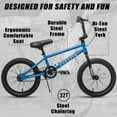 cubsala 20 in Freestyle BMX Kids Bike for Age 6-14 Years Old Boys Girls , Blue - Walmart.com