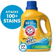 Xtra Plus OxiClean Liquid Laundry Detergent, Crystal Clean, 200oz ...