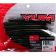 YUM Dinger Soft Plastic Worm 4" Green Pumpkin 8 Count - Walmart.com