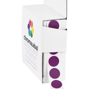 2 Inch Round Label Permanent Color Code Dot Stickers, 500 Labels per ...