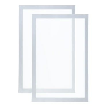Magnetic Sign Holder 8.5 x 11 - Clear Plastic Frame for Refrigerator ...