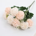 Artificial Chrysanthemum Small Ball Mum Silk Flower Spray for Wedding ...