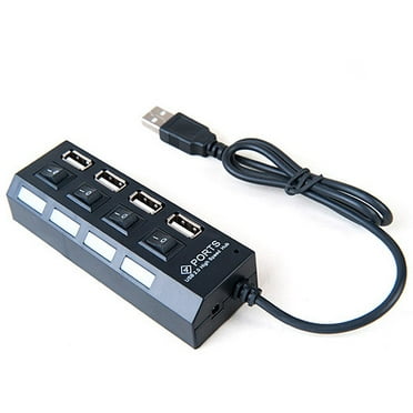 Gear Head USB 2.0 7-Port Hub with Energy Saving Switch (AC Powered ...