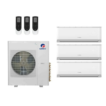 GREE Multi+ Ultra Series 36,000 BTU 4-Zone Concealed Duct 9K+9K+9K+18K ...