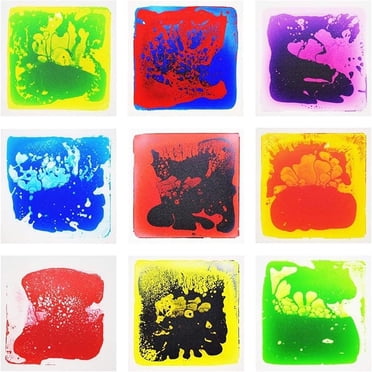 "Playlearn 12"" Non-Slip Liquid Floor Tiles for Sensory Room, Playroom ...