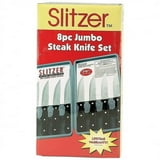 Slitzer? 8pc Professional German-Style Jumbo Steak Knives - Walmart.com