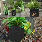 BIANRY BARN Grow Bags,Garden Plant Bag,Heavy Duty 400G Thick Fabric ...