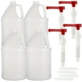 Rani Containers | 1 Gallon HDPE Plastic Jug with Reshipper Box & Pump ...