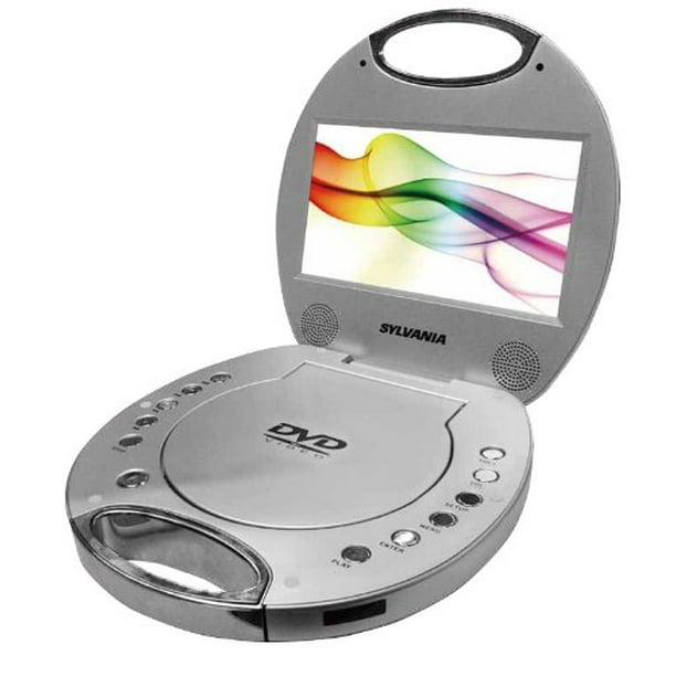 Sylvania 7" Portable DVD Player with Integrated Handle, SDVD7046-Silver ...