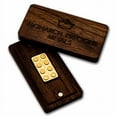 1 oz Gold Building Block Bars (2x4) in Wooden Box - Walmart.com