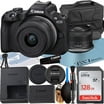 Canon EOS R50 4K Mirrorless Camera Bundle with RF-S 18-45mm Lens ...