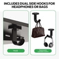 63"×28" Black Electric Height Adjustable Desk, Ergonomic Sit Stand ...