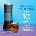 Mr. Coffee Express Cold Brew Coffee Maker, 10-Minute Cold Brew Coffee ...