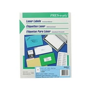 Maco Laser/Ink Jet White Address Labels, 1 x 2-5/8 Inches, 100 Sheets ...