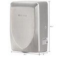 Global Industrial High Velocity Automatic Hand Dryer ADA Compliant ...