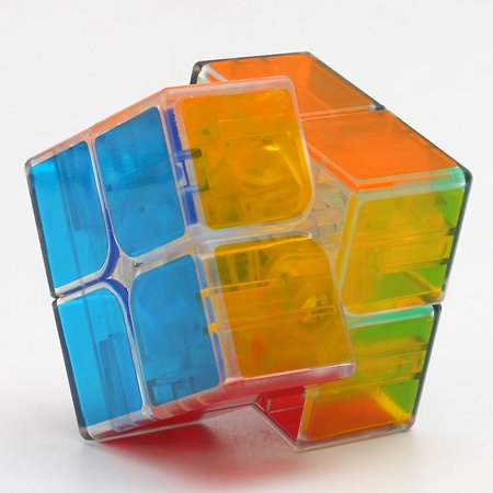 Z-cube New Transparent Speed Magic Cube 3x3x3 Stickerless Cube Puzzle ...