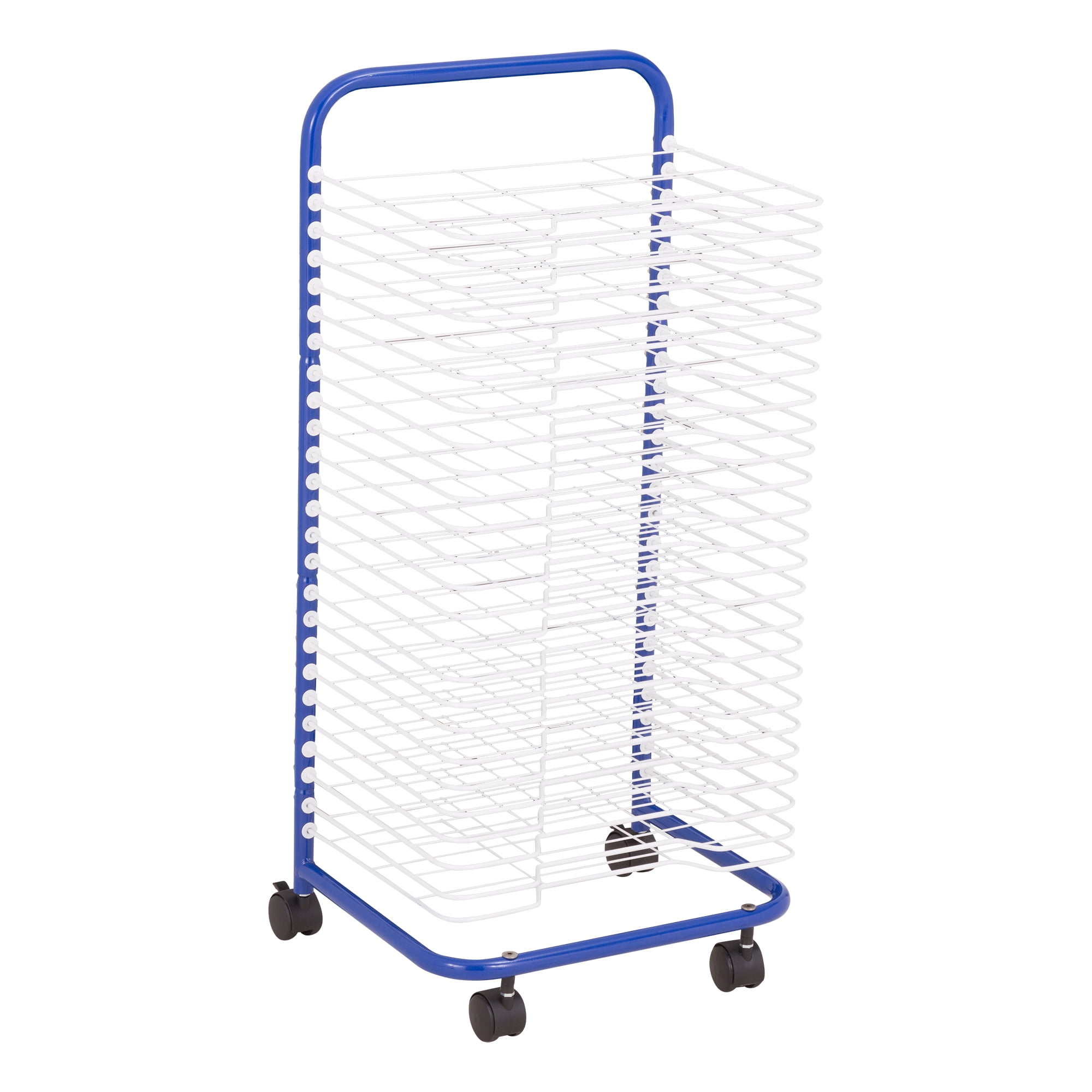 Sprogs Art Drying Rack (17 1/2" W x 14 1/2" D x 38" H) Blue/White ...