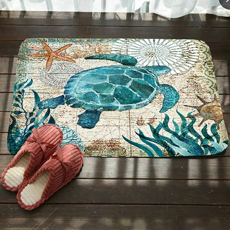 Ocean Themed Bath Rugs | Bryont Blog
