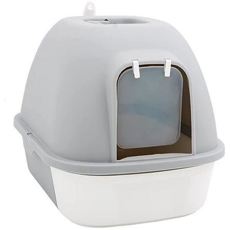 Cat Litter Box Fully Enclosed Drawer Type Cat Toilet Poop Anti ...