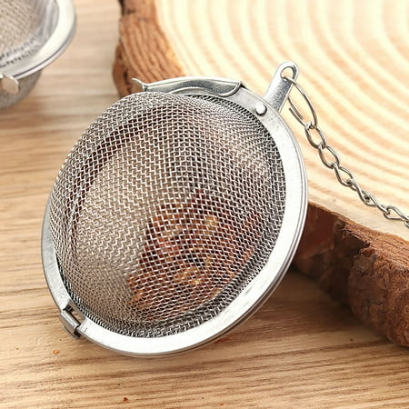ziyahi Stainless Steel Mesh Tea Ball with Chain Tea Infuser Strainers ...