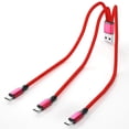 HannLk USB2.0 Type-A Male to 3 Micro USB Male Charging Connector Cable ...