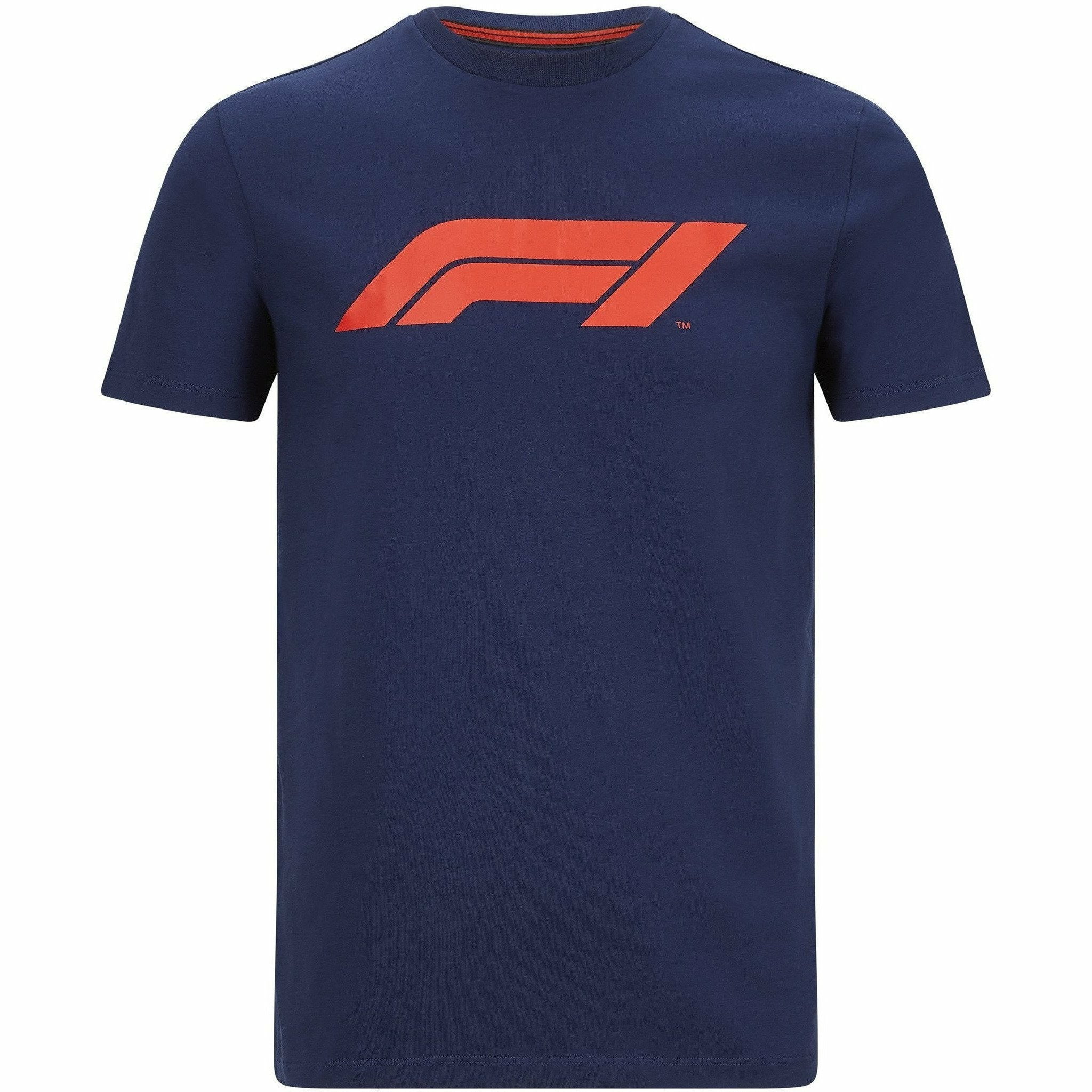 Formula 1 Tech Collection F1 Men's Large Logo T-Shirt- Black/Gray/White ...