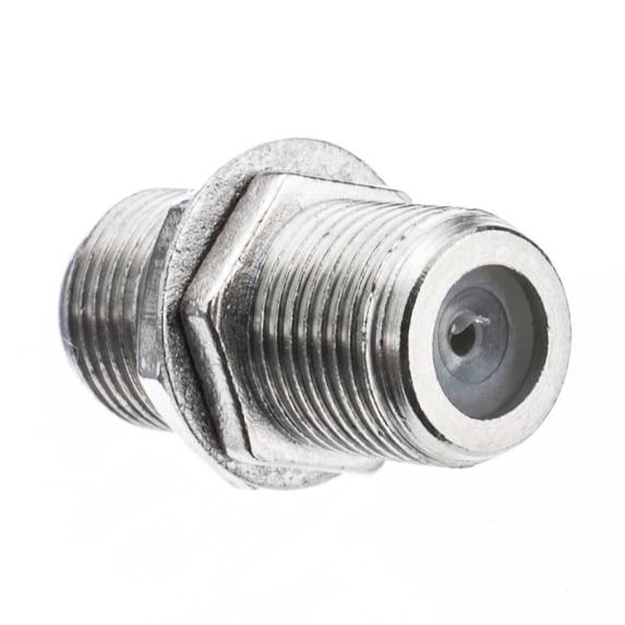 C&E F-pin Coaxial Coupler, F-pin Female - Walmart.com