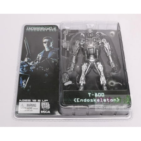 NECA The Terminator 2 Action Figure T-800 / T-1000 PVC Action Figure ...