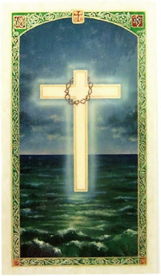 YOUR CROSS ENGLISH HOLY CARD LAMINATED PRAYER CARDS - Walmart.com