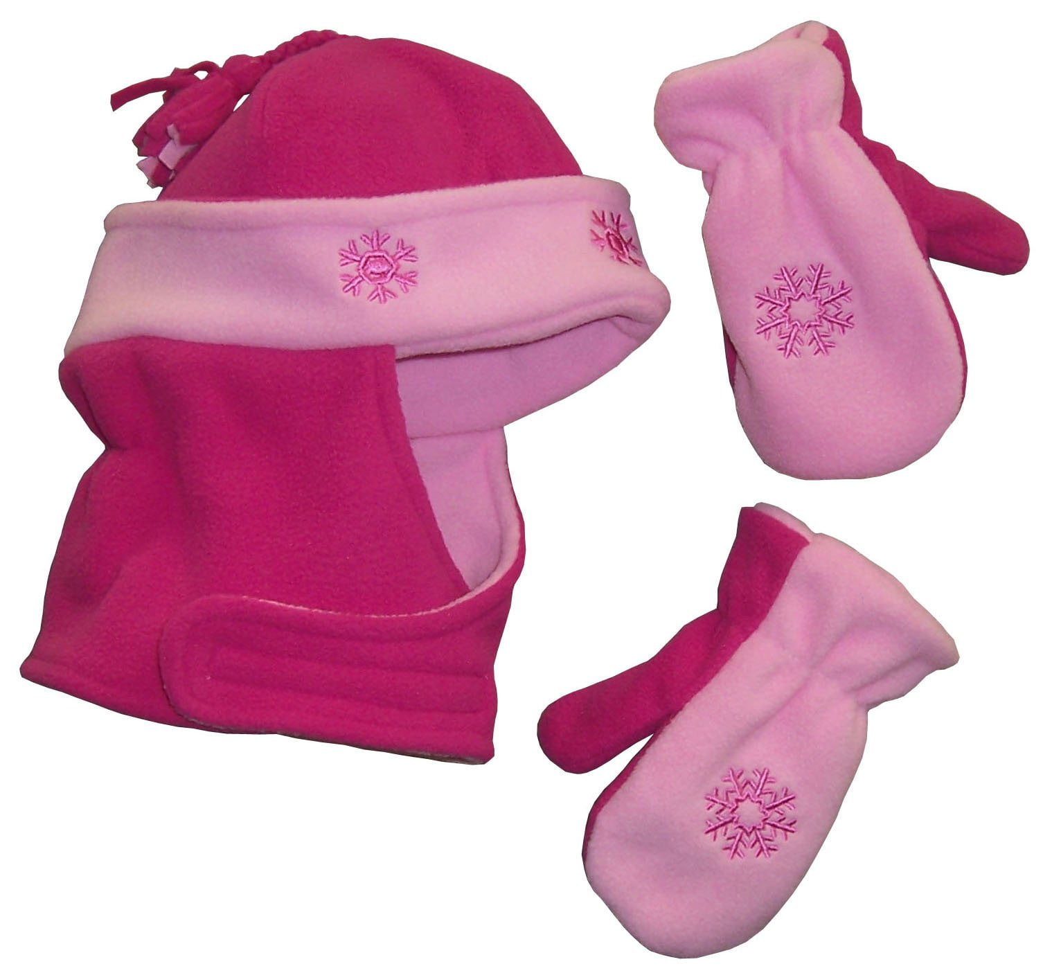 NICE CAPS Toddler Girls and Baby Wrap Around Head Headwear Hat and ...