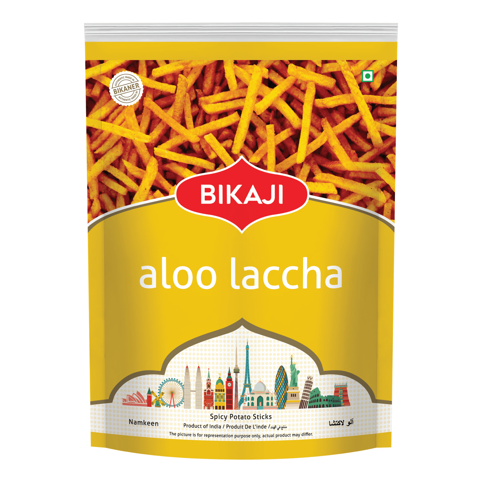 Click here for Bikaji Aloo Laccha  140g 140g prices